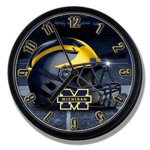 Clock | Wall Decor | Michigan Wolverines Ncaa Division I College ...